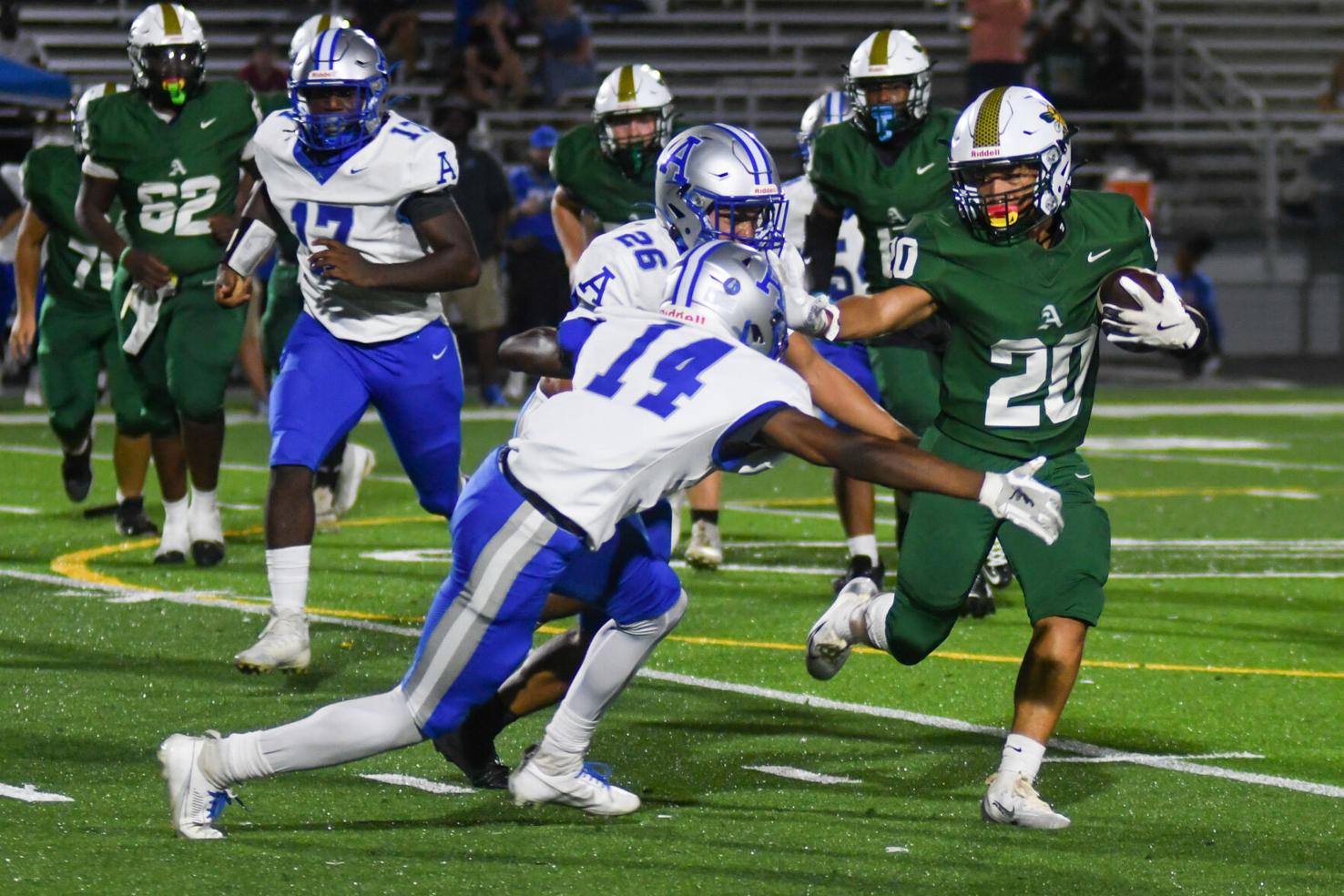 Aiken High football stays undefeated with shutout of Airport
