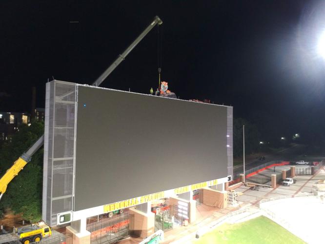 Clemson's Death Valley gets some eye candy with huge new videoboard