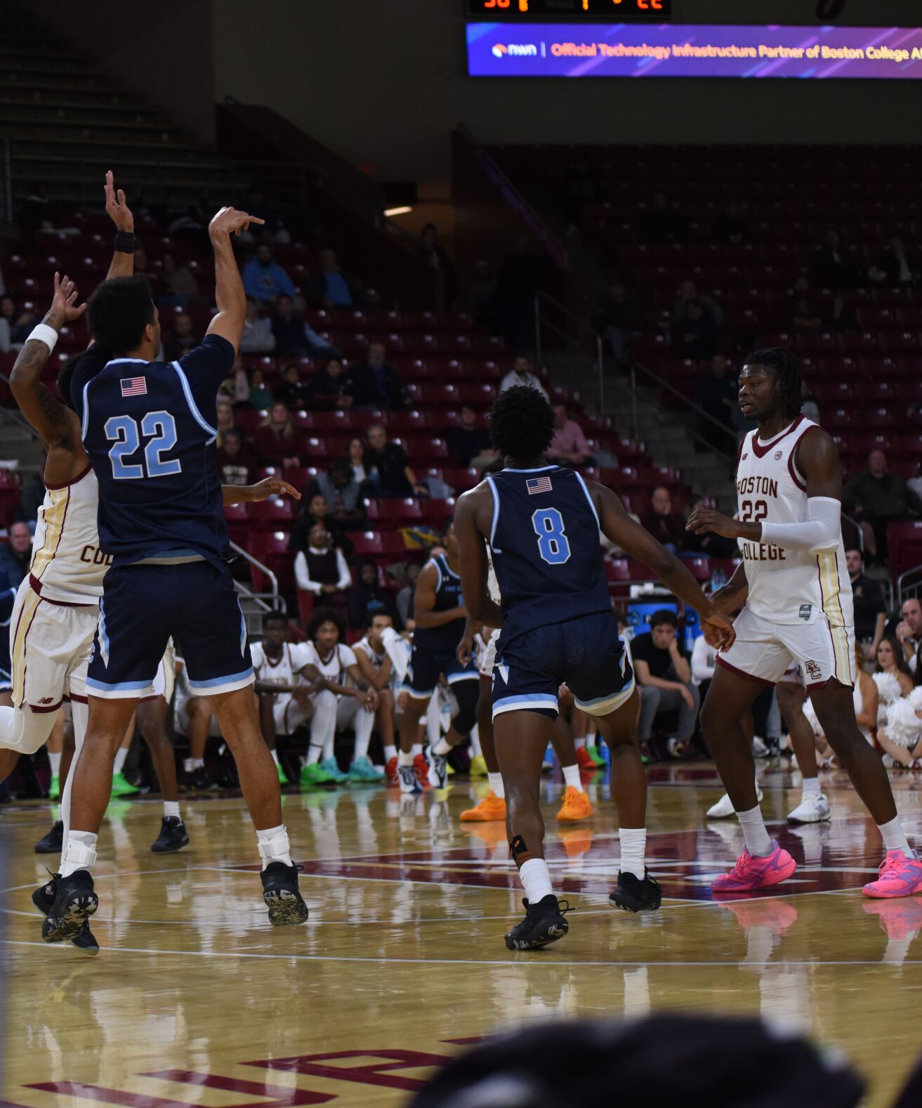 Boston College defeats The Citadel in college basketball