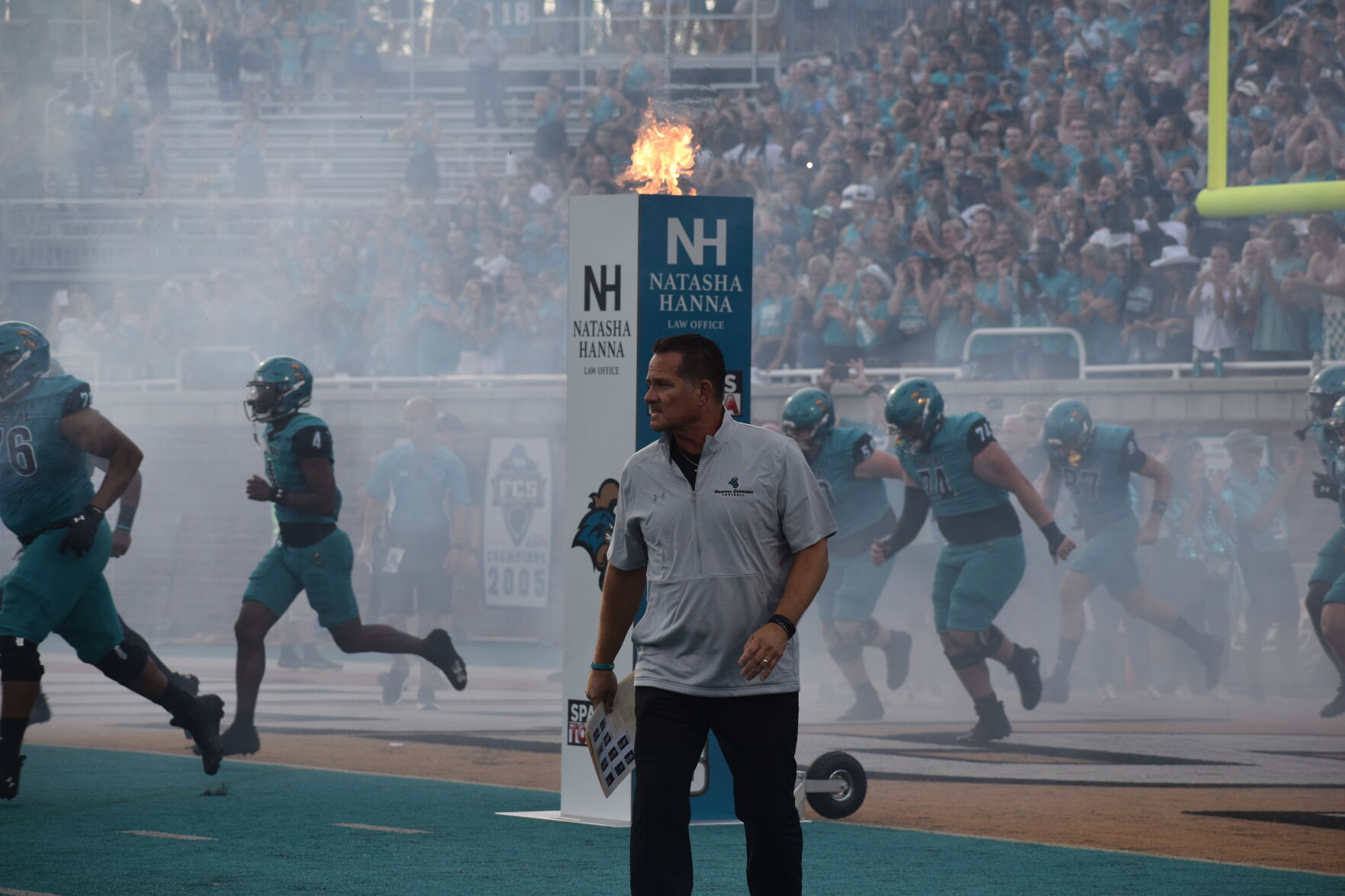 Coastal Carolina University fires football coach Tim Beck