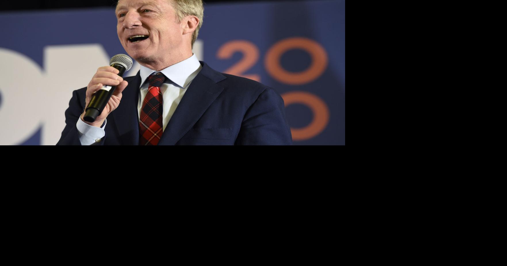 Tom Steyer sets goal of 'winning the state of South Carolina' in Hilton ...