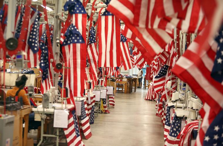Made in the USA: Flag maker works with Wal-Mart to produce jobs in ...