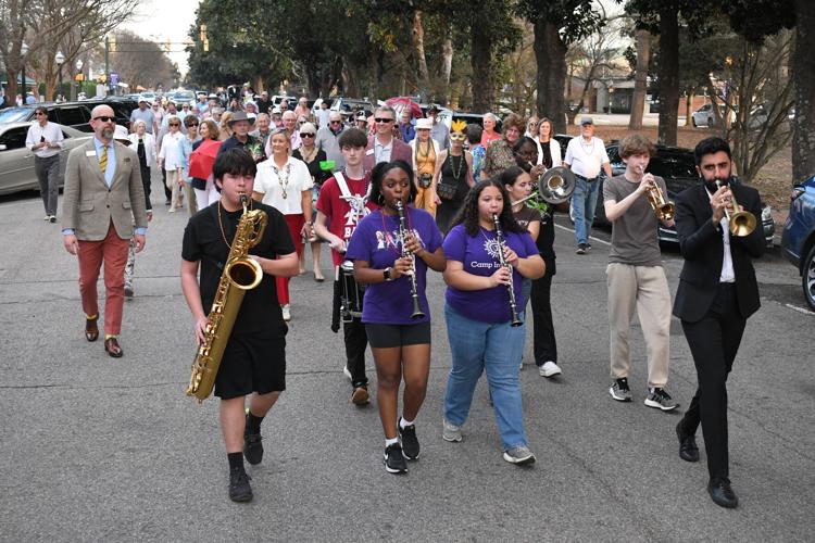 Jazz funeral parade kicks off Joye in Aiken festival