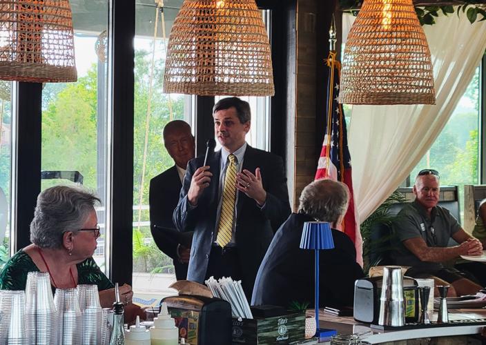 Sen. Massey gives legislative update in North Augusta