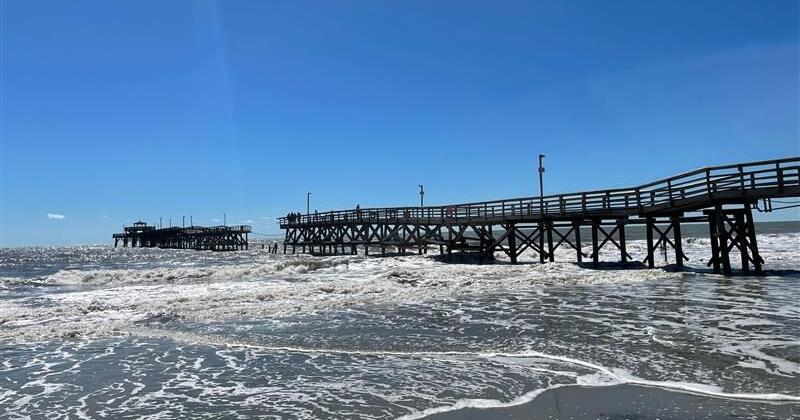 Hurricane Ian damages at least 5 piers along Myrtle Beach-area coastline