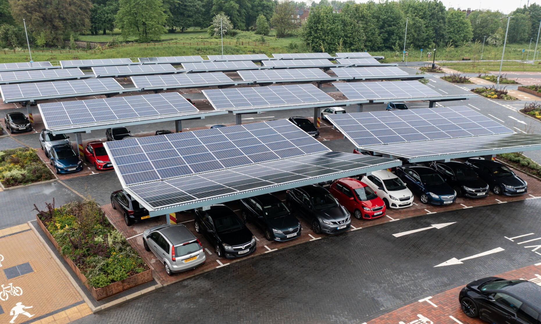 Solar on parking, Slade, ban gerrymandering