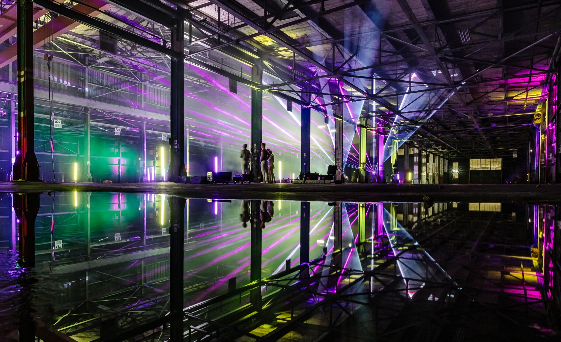 Building 64 now arts, events venue at Navy Yard Charleston