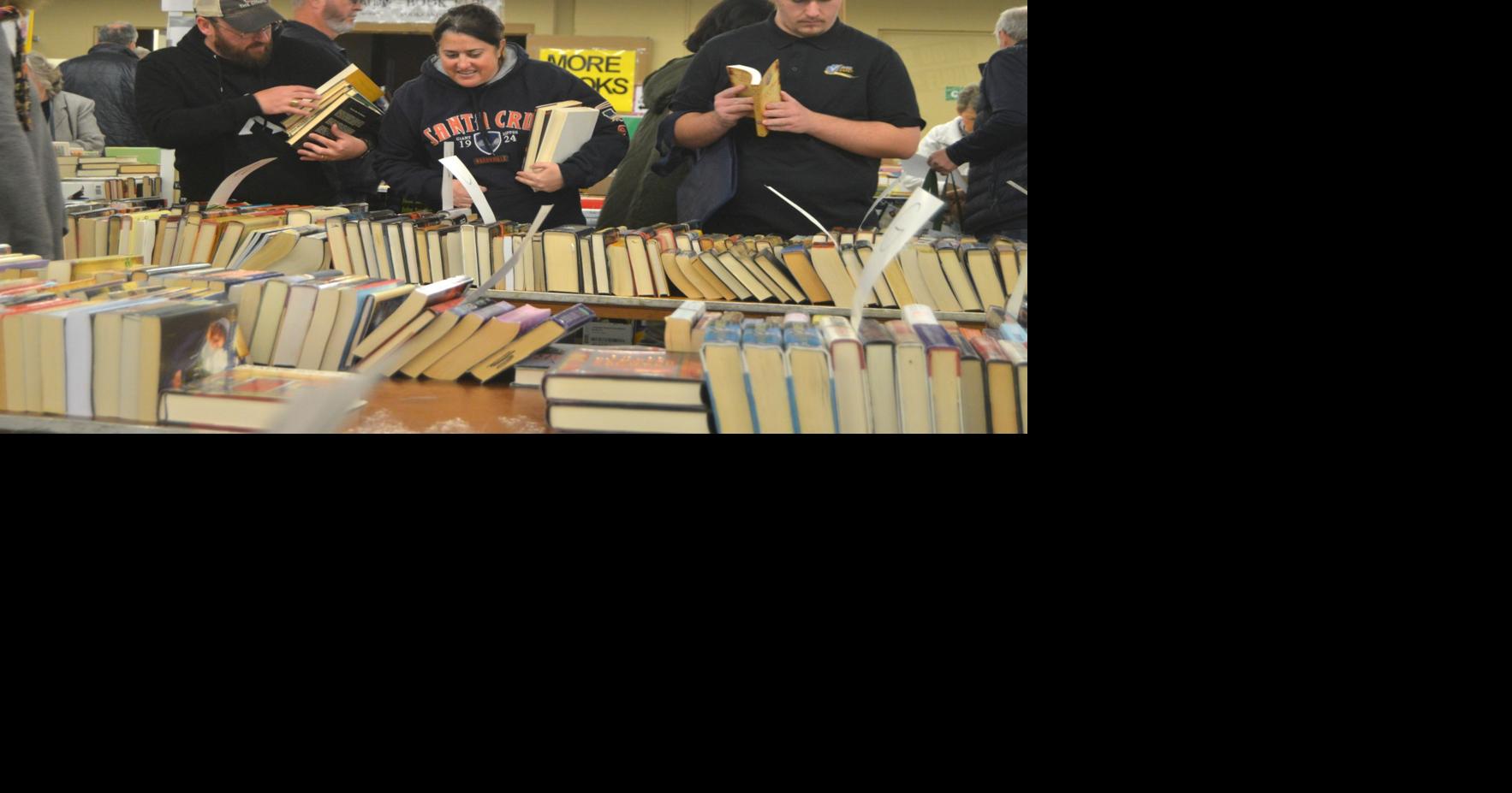 Books-N-Things change: Series of small sales will be held instead of ...