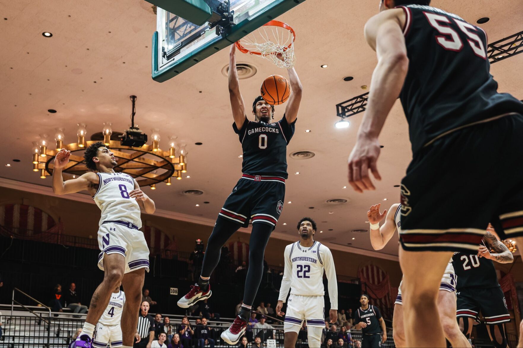 Gamecocks finish Greenbrier with loss to Northwestern