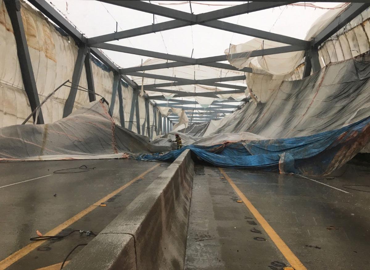 All lanes of Don N. Holt Bridge reopened after netting fell on roadway ...