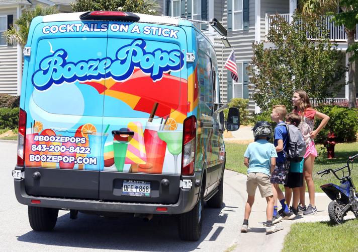 Delivering alcoholic frozen treats to Charleston-area suburbs with the ...