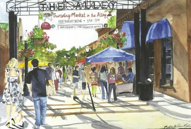Drawn to Aiken: Local artist Betsy Wilson-Mahoney has made the city her ...