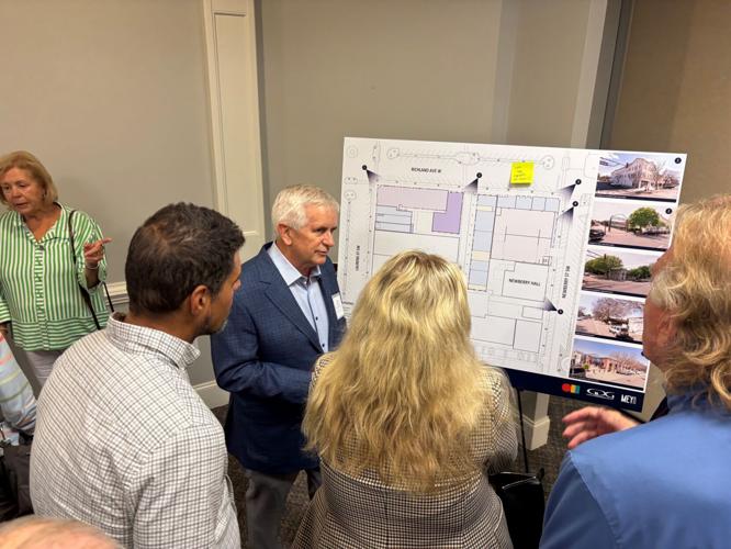 Hotel Aiken project design includes parking garage, condos