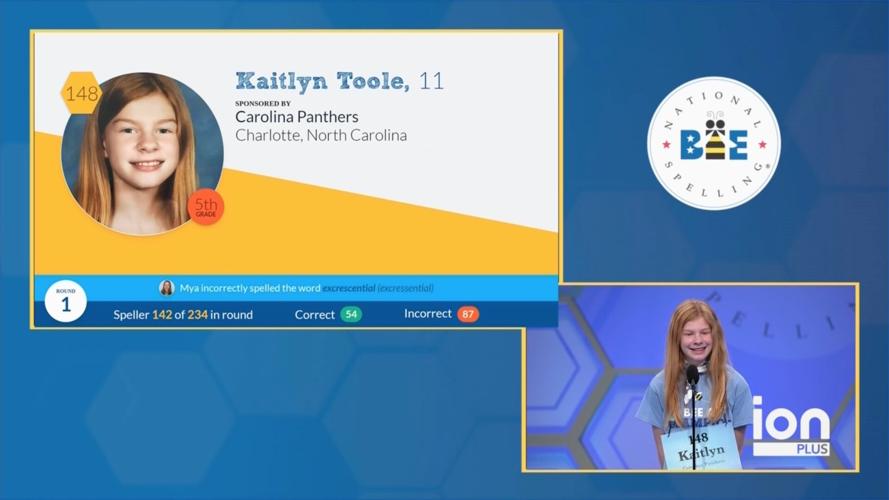 Byrd Elementary School student competes in Scripps National Spelling Bee