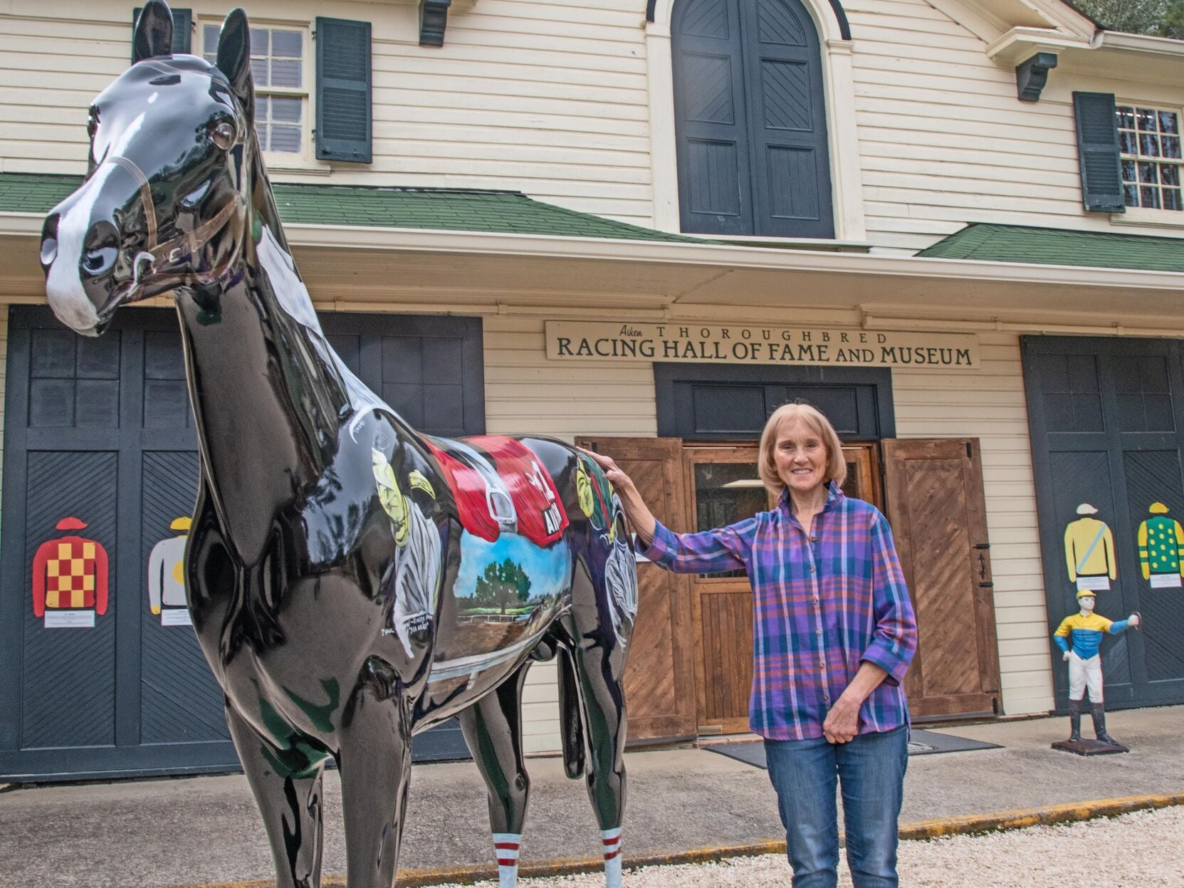 Suzy Haslup has a passion for horses