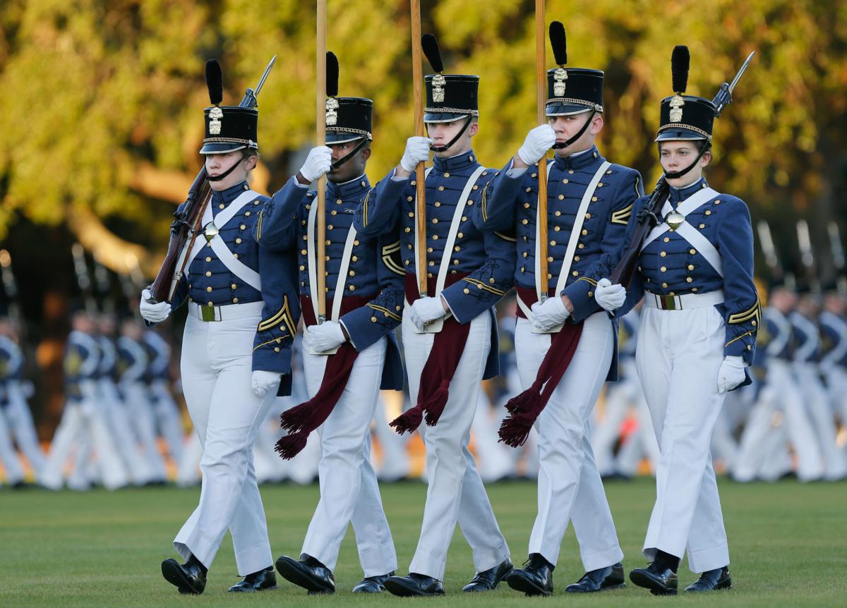 The Citadel's dress rehearsal for the inaugural parade | Multimedia ...