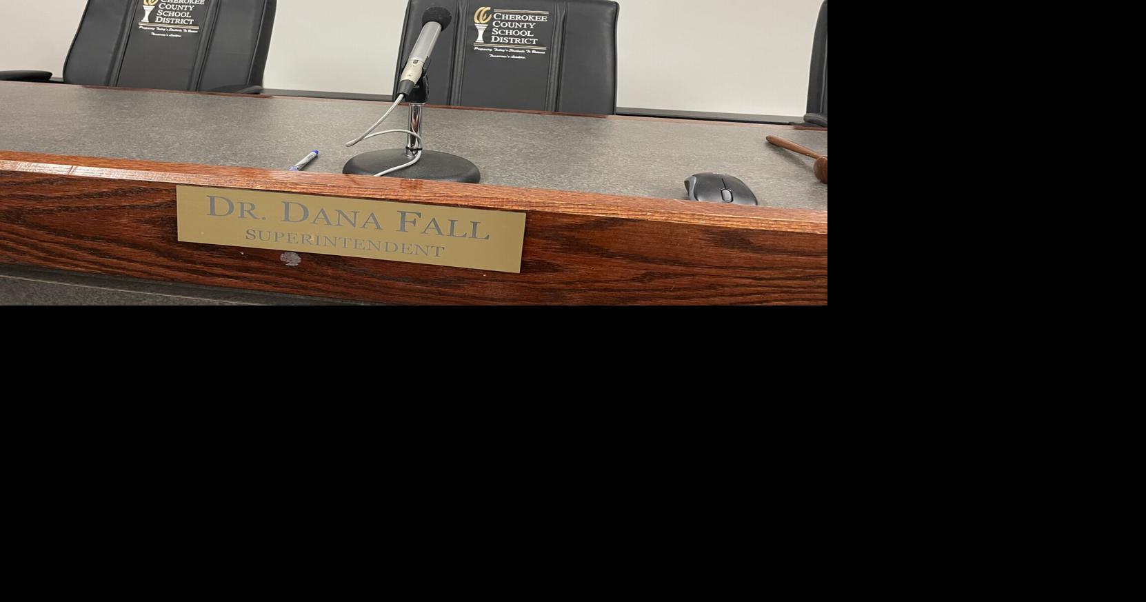 Cherokee County Superintendent Dana Fall placed on leave