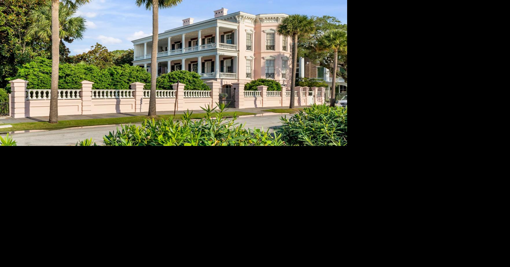 Pink Charleston house listed for $22.25M could set record