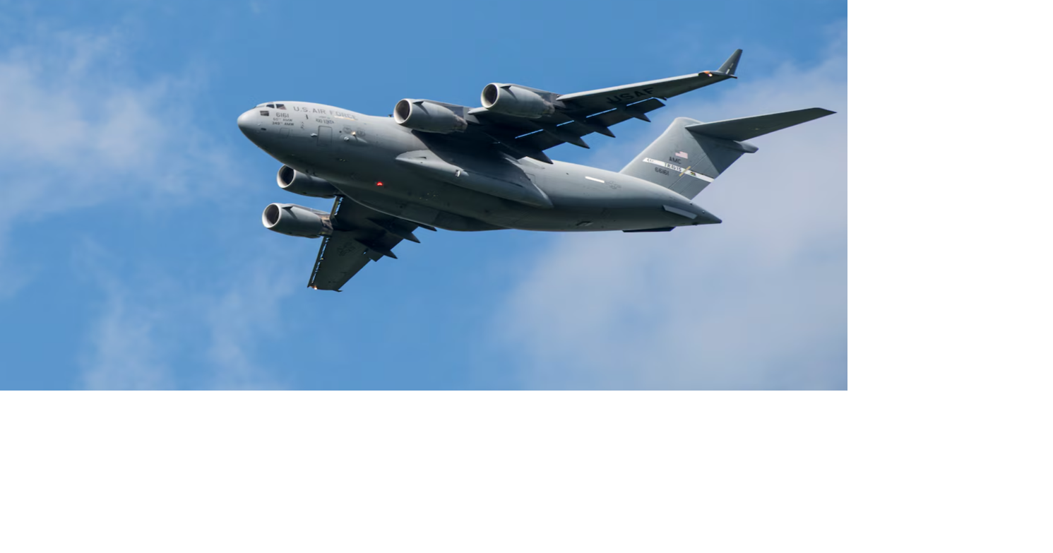 Military plane landed at Charleston airport for gear issue