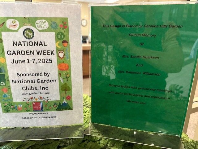 Area garden clubs celebrate National Garden Week
