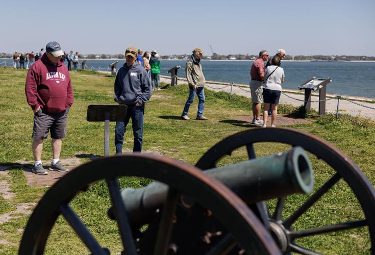 Climate change sign removed from Fort Sumter