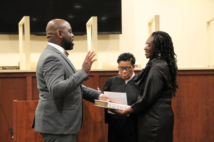 McKnight sworn in to office