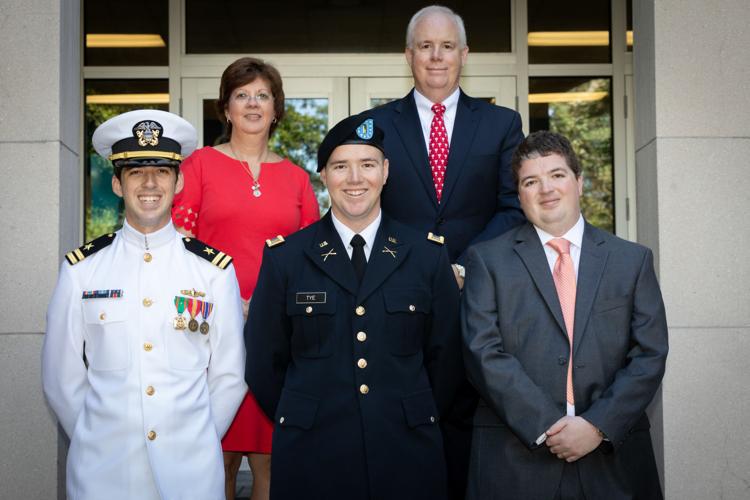 Family affair - 3 Citadel brothers receive degree from father ...
