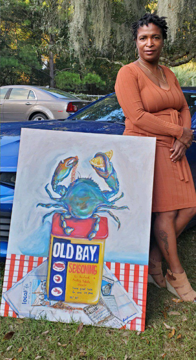 Exhibit featuring artwork celebrating Gullah culture will be on display ...