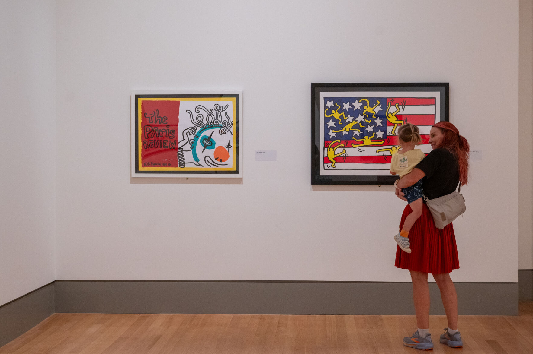 Inside the Keith Haring exhibit at the Columbia art museum