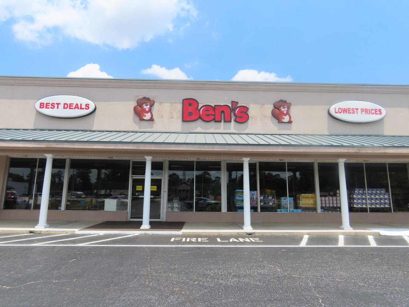 Ben's bargain store is open on Palmetto Street in Florence