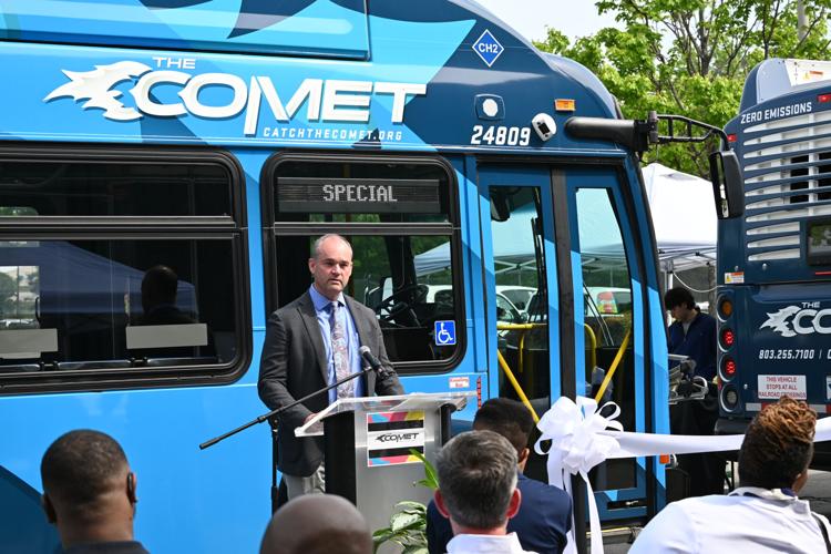 COMET unveils zero emission buses in Columbia, SC