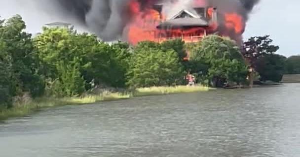 Video shows fire at Diane Goodstein’s Edisto Island SC home