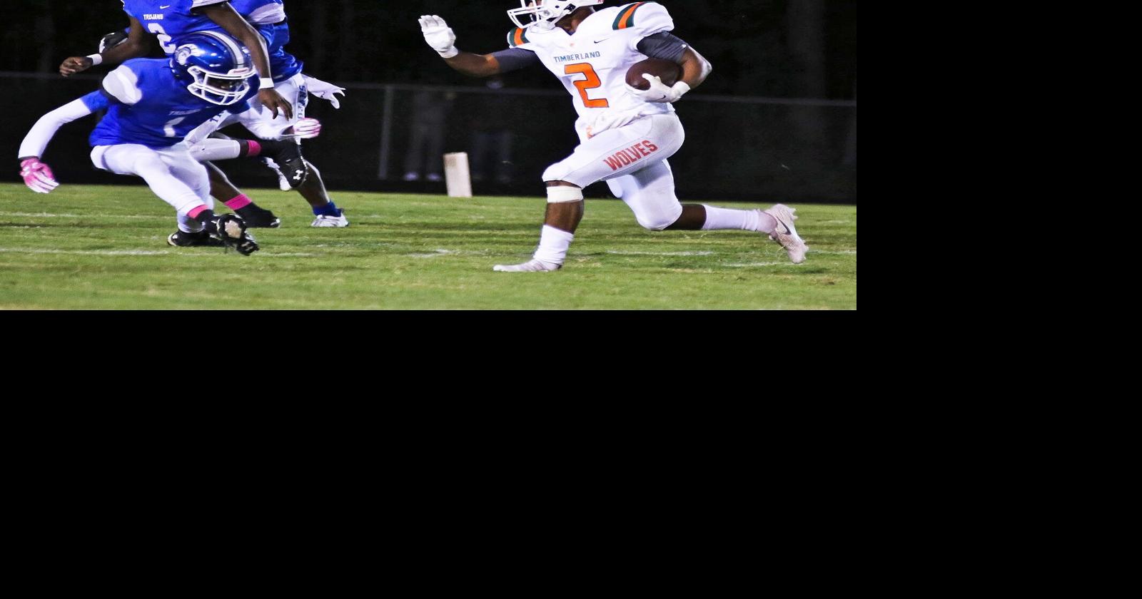 Timberland makes strides in four-way football scrimmage