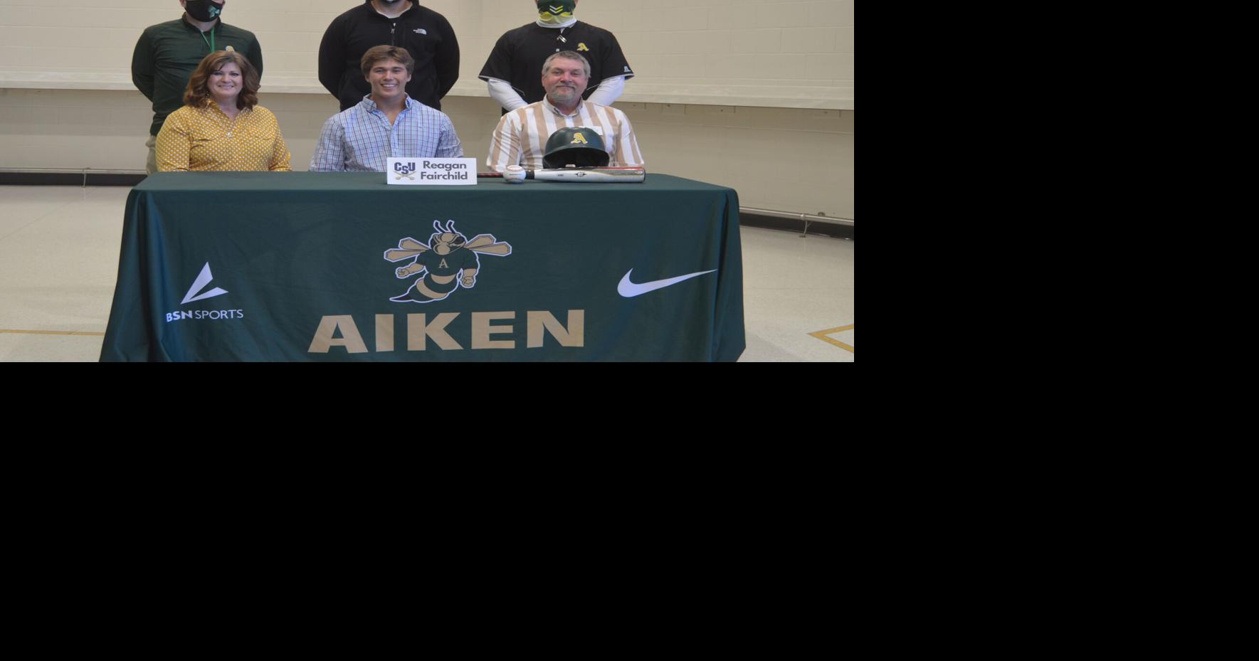 Aiken High's Reagan Fairchild signs with Charleston Southern