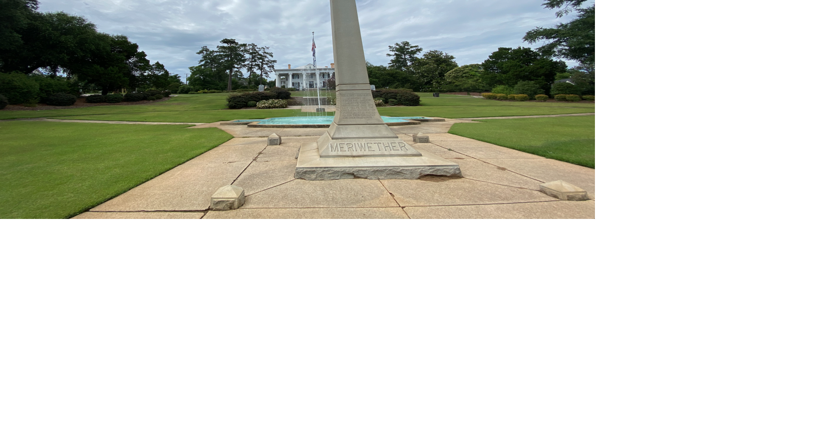 What is the Meriwether Monument in North Augusta? | Archived News From The North Augusta Star ...