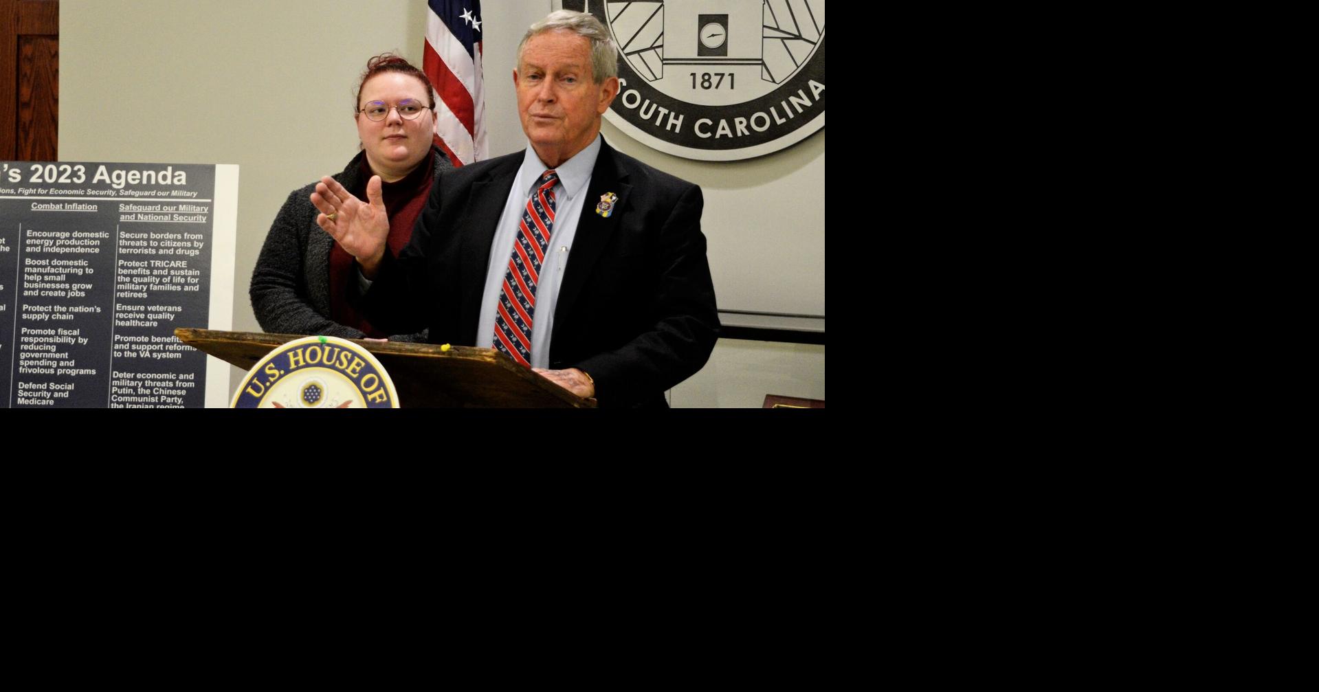 Rep. Joe Wilson unveils legislative agenda