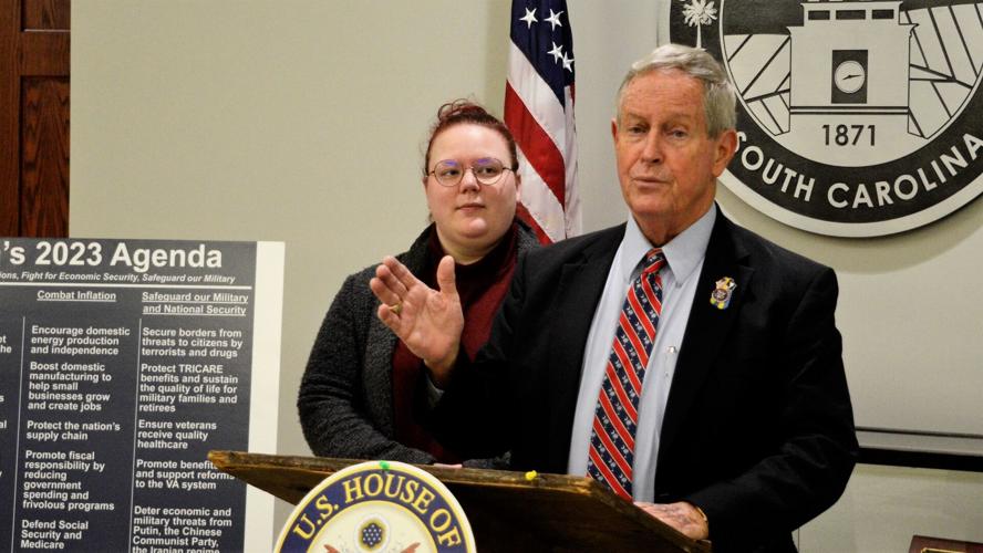 Rep. Joe Wilson unveils legislative agenda