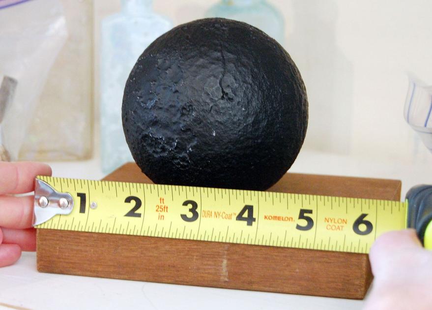 Is old cannonball a curiosity or dangerous explosive? | Archives ...