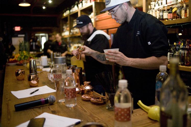 Wine + Food Iron Mixologist Competition | Charleston Scene ...