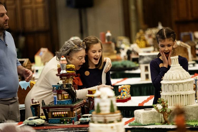 National Gingerbread House Competition includes 2 locals