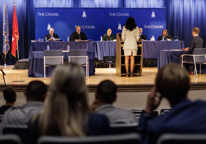 Disruption derails Supreme Court Q&A session at The Citadel