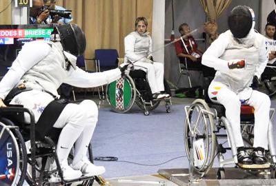 Area woman among the top female wheelchair fencers