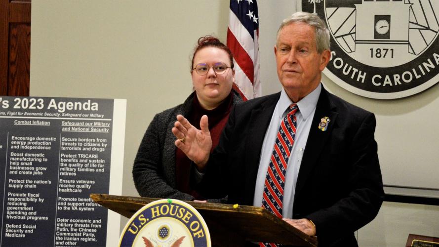 Rep. Joe Wilson unveils legislative agenda