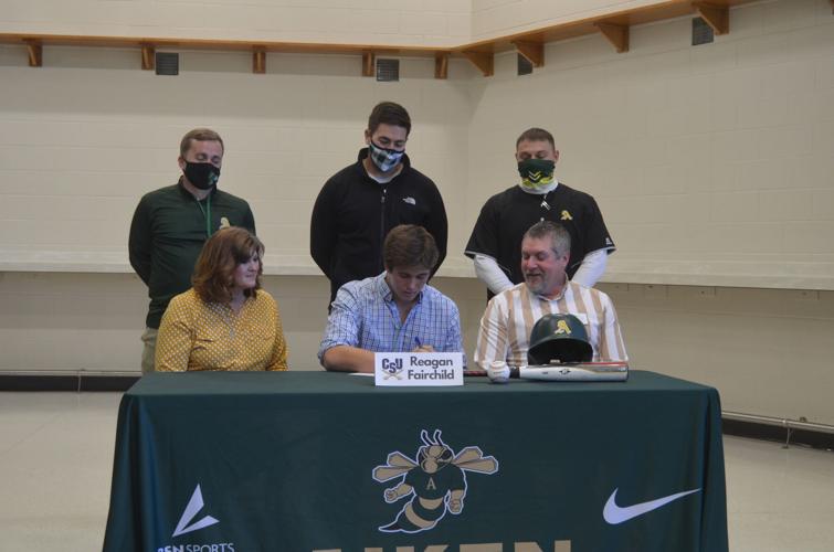 Aiken High's Reagan Fairchild signs with Charleston Southern