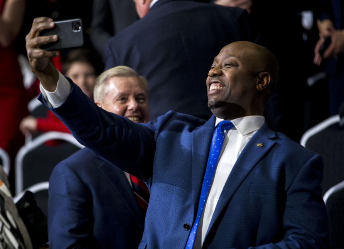 Republican Sen. Tim Scott is running for president