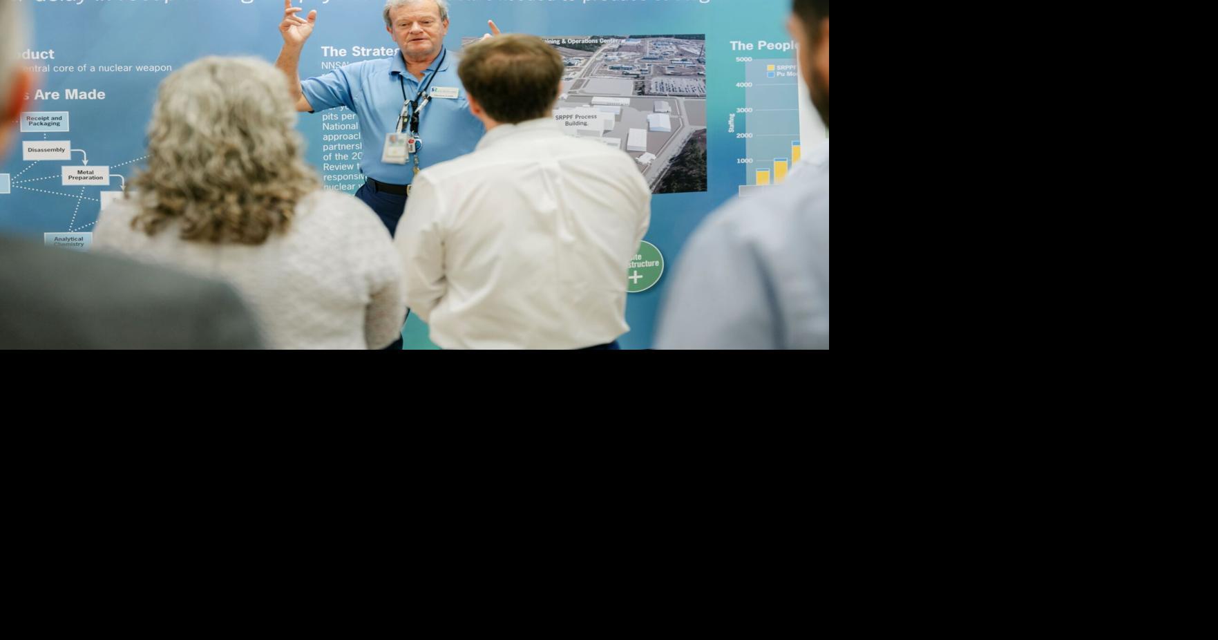 HEWD chairman, NNSA and DOE leadership tour SRS