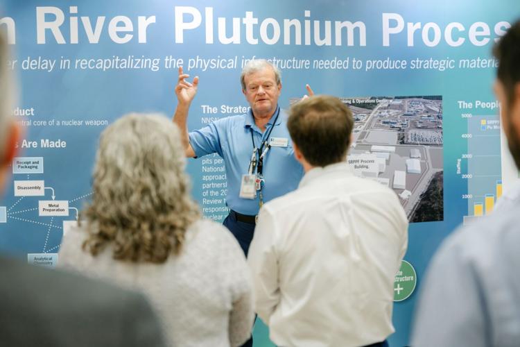 HEWD chairman, NNSA and DOE leadership tour SRS