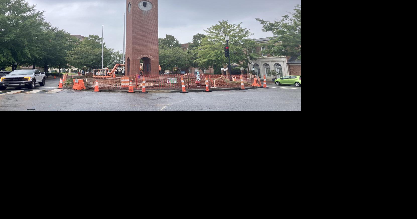 Suit filed over downtown Spartanburg clock tower demolition