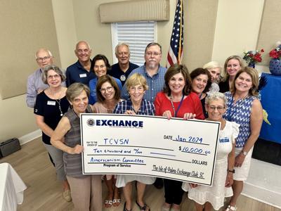 Check awarded to IOP Vet group | News | postandcourier.com