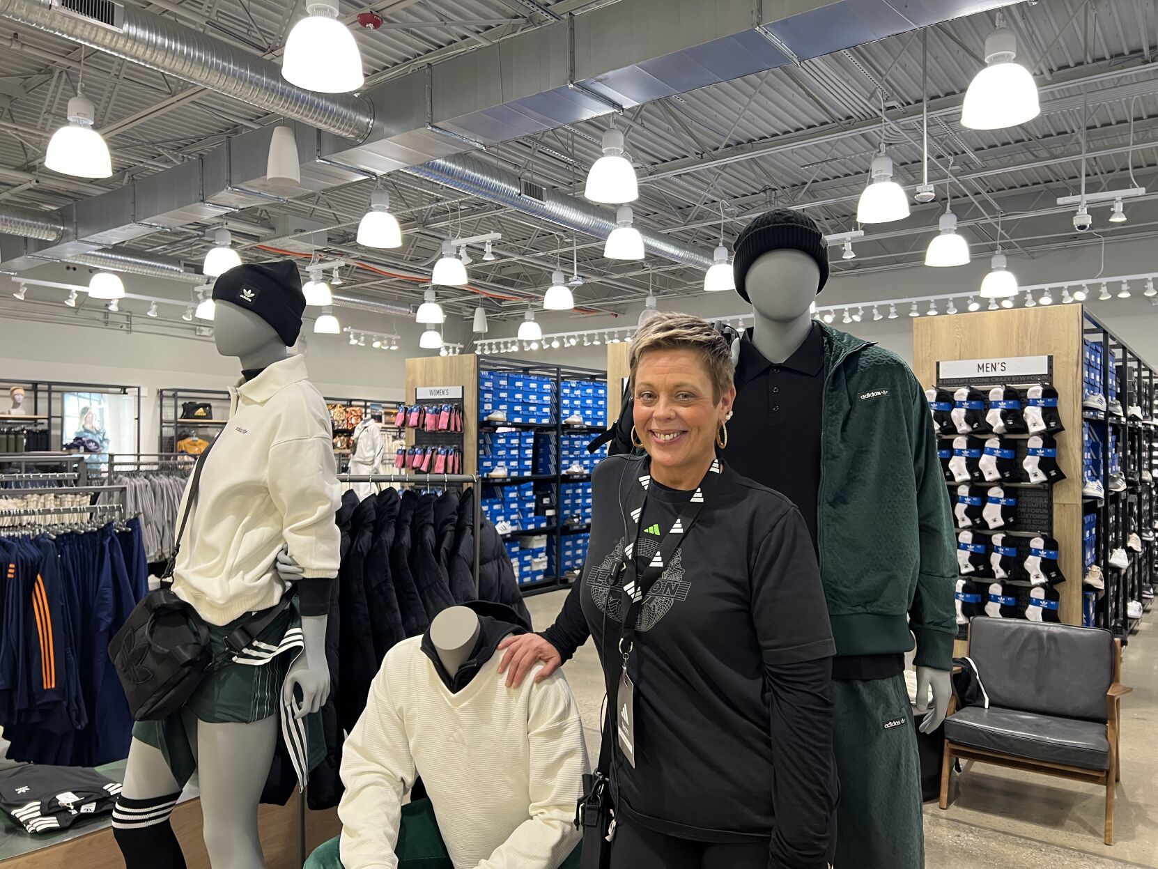 Why Adidas has an employee retail store in Greenville SC